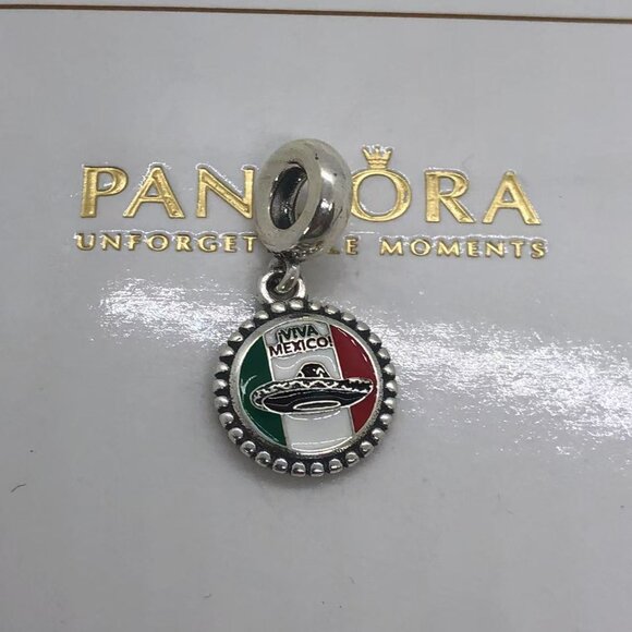Pandora | Jewelry | Pandora Viva Mexico Charm Sombrero Hat Dangle Charm ...